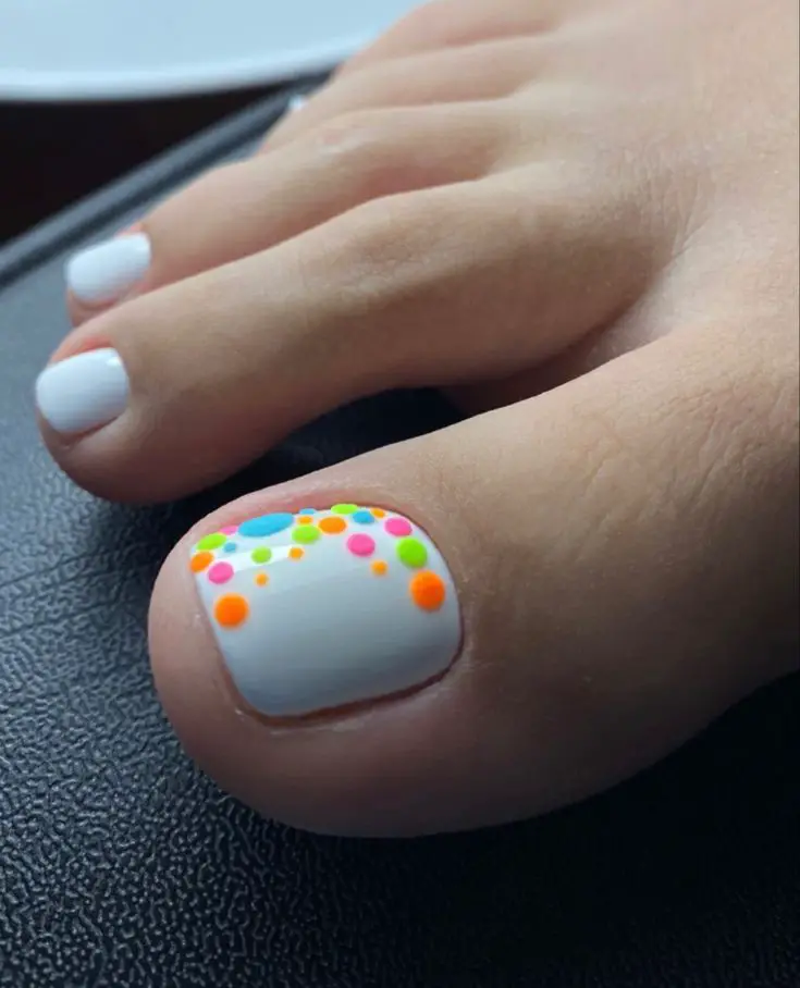 Summer Toe Nail Designs: 20 Ideas Trends in Colors & Art