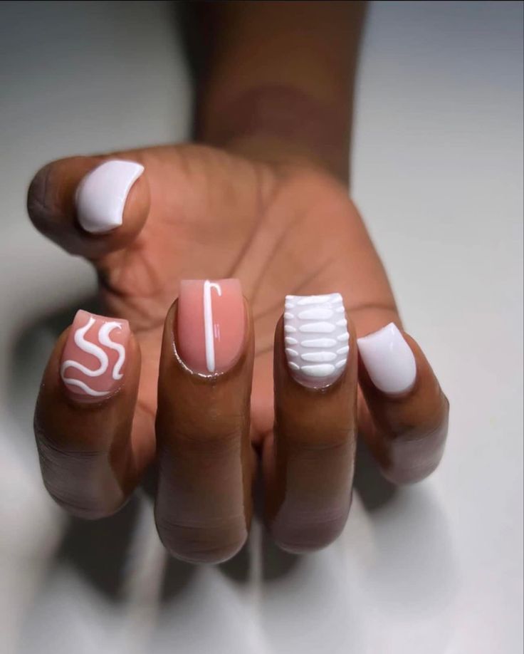 20 Shorties Nails Ideas for 2024: Trendy Square, Almond, and French Tip ...