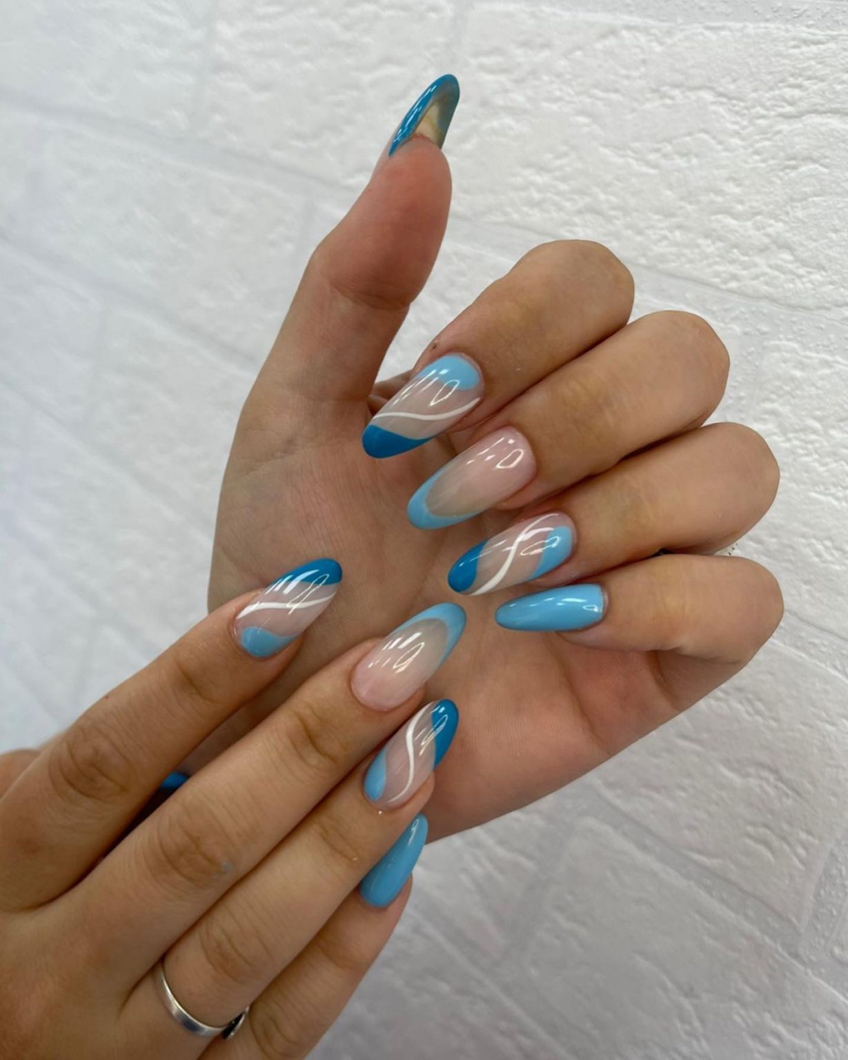 21 Blue Summer Nails Ideas 2024 - Designs for Almond, Short, Square ...