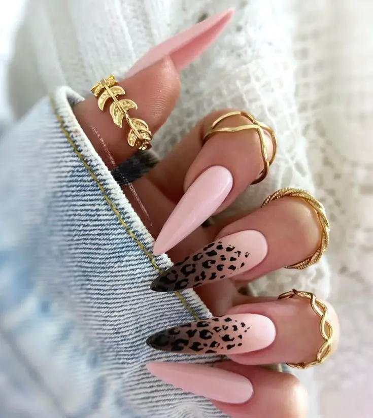 20 Stunning Fall Leopard Nails Ideas for 2024: Short, Acrylic, Almond ...
