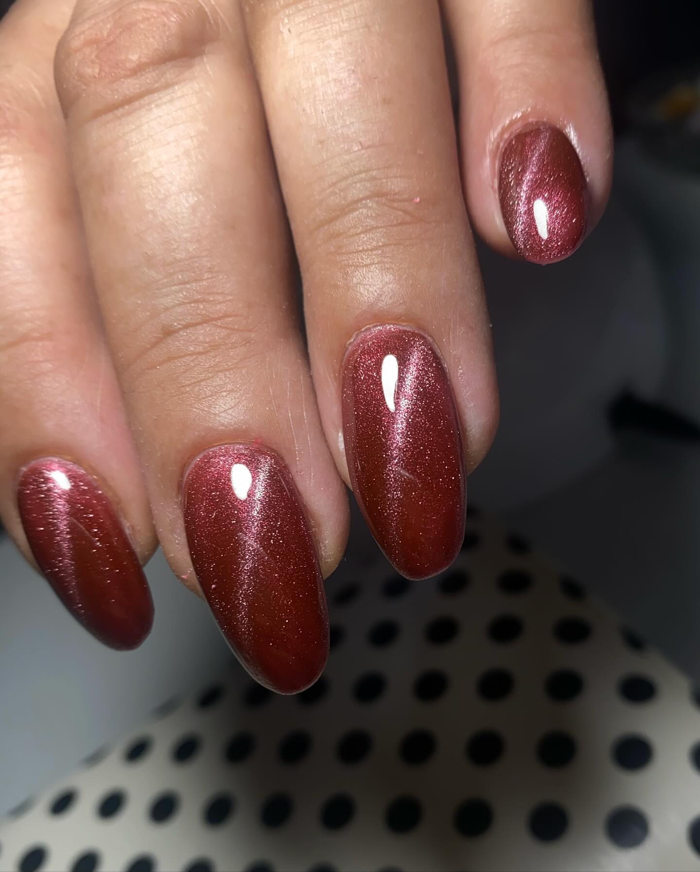 20 Stunning Fall Cat Eye Nail Ideas for 2024: Short, Red, Black, Almond ...