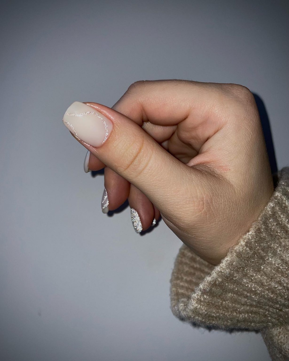 20 Fall Sparkle Nails Ideas for 2024: Glitter, Color Combos, Short ...