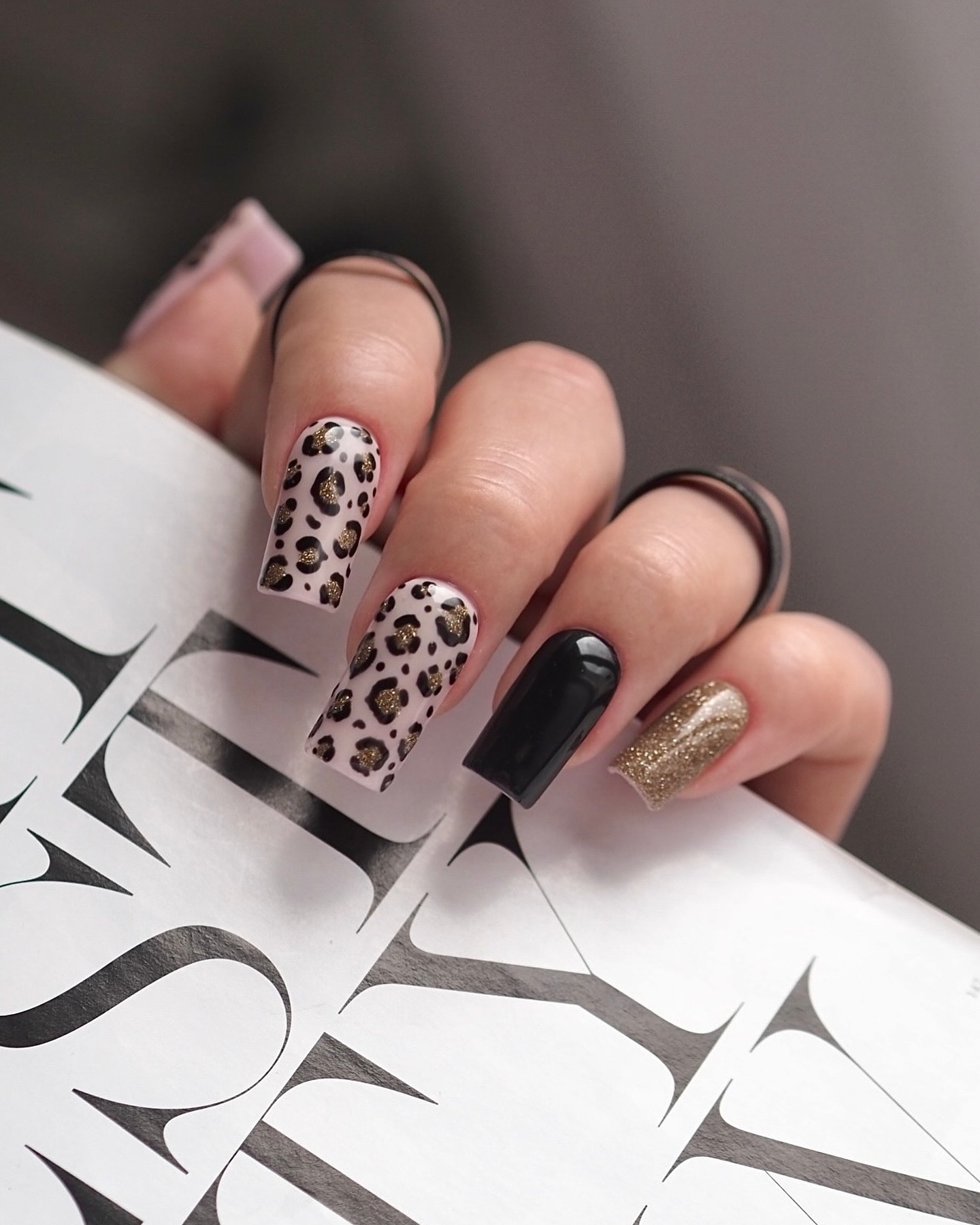 20 Stunning Fall Leopard Nails Ideas for 2024: Short, Acrylic, Almond ...