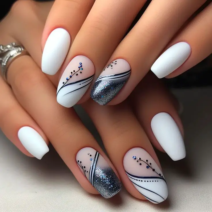 20 Minimalist Nails Ideas : Short, Simple, Gel, White, Black & Trendy ...