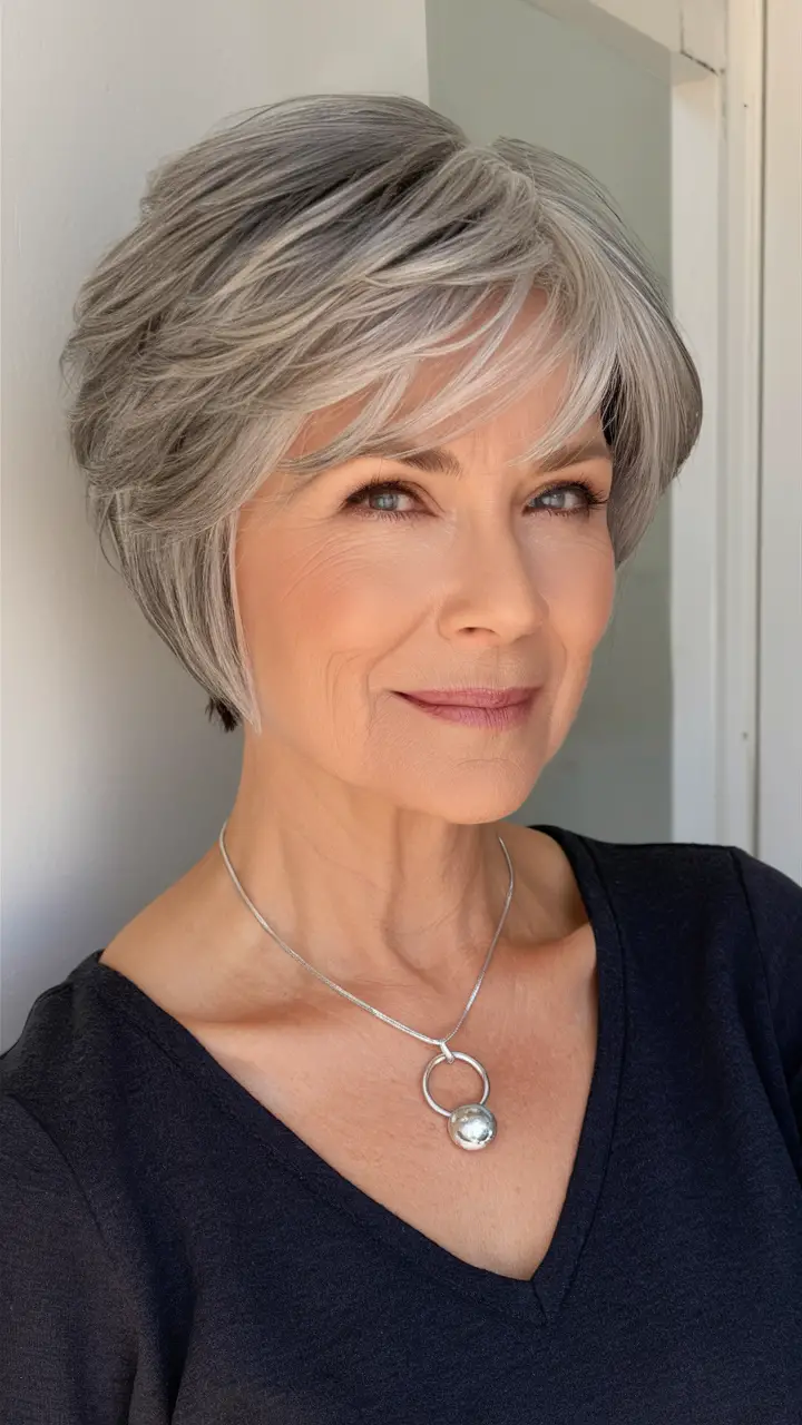 18 Trendy Haircuts for Women Over 60 in 2024-2025: Stylish Ideas for ...