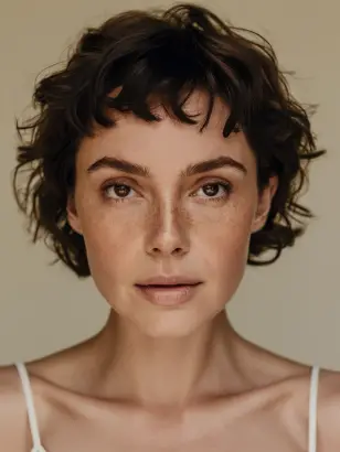 21 Ideas for Short Curly Hair with Layers 2025 – Messy Bob, Bangs, and ...