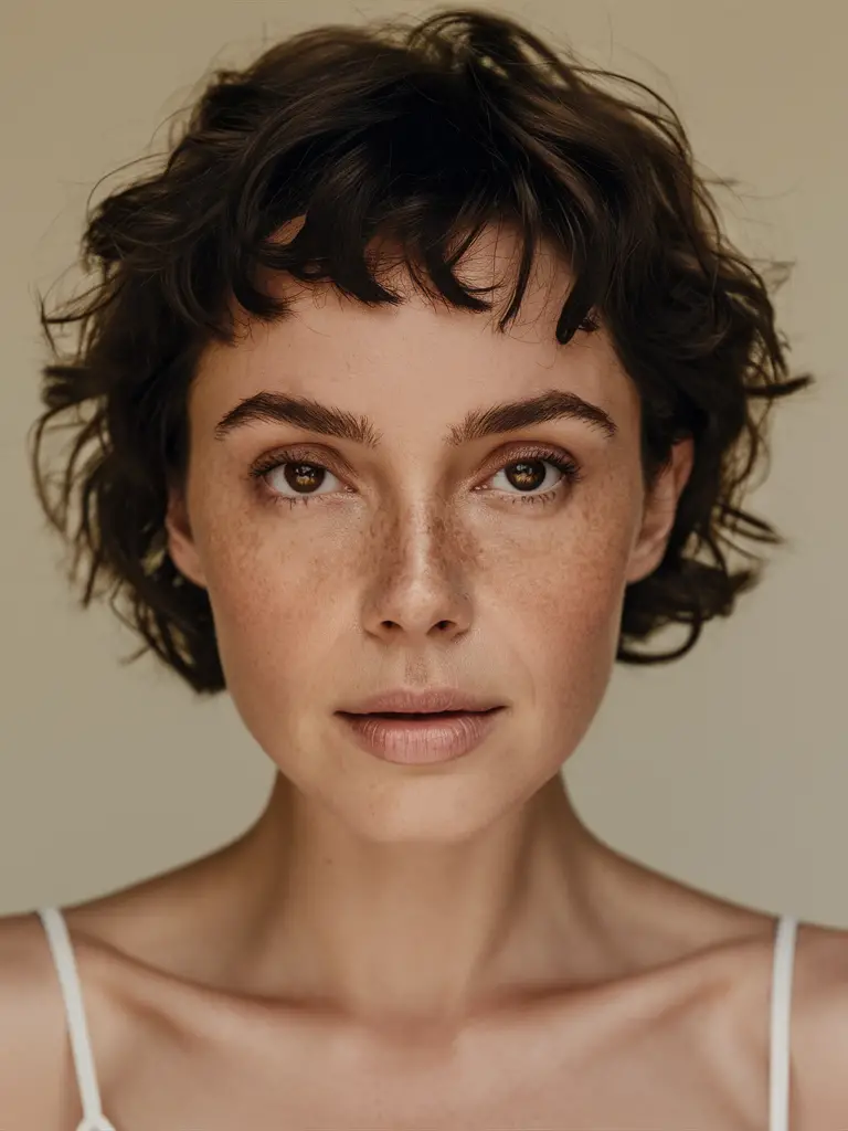 21 Ideas for Short Curly Hair with Layers 2025 – Messy Bob, Bangs, and ...