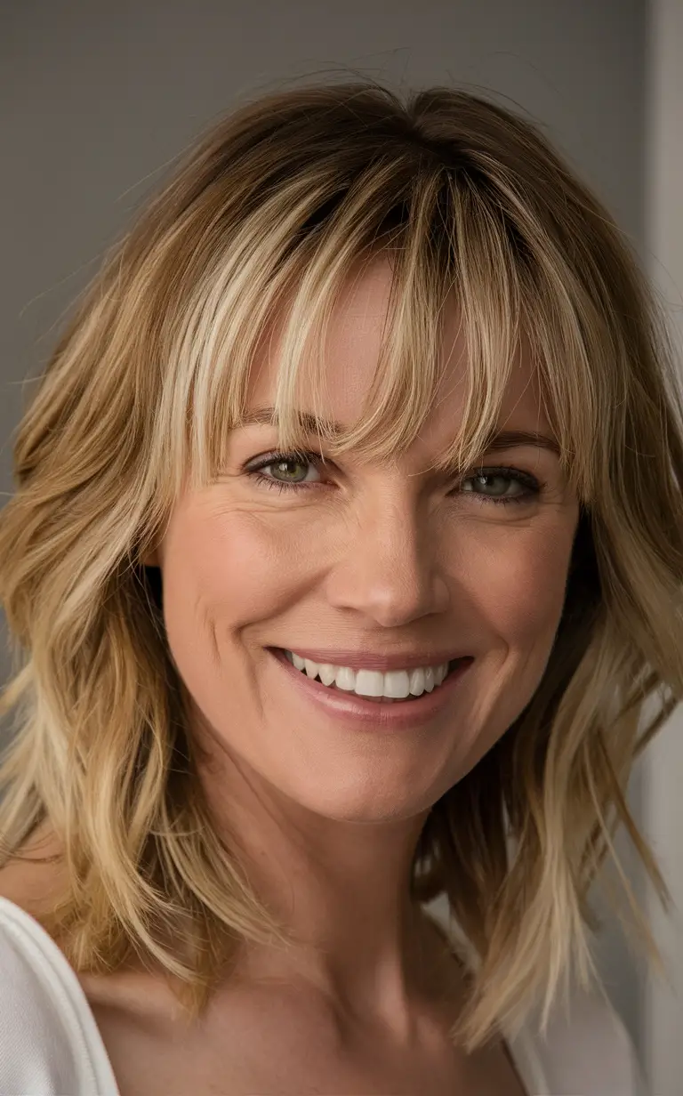 21 Trendy Winter Medium Haircuts 2024-2025: Layered, Bob, and Wavy ...