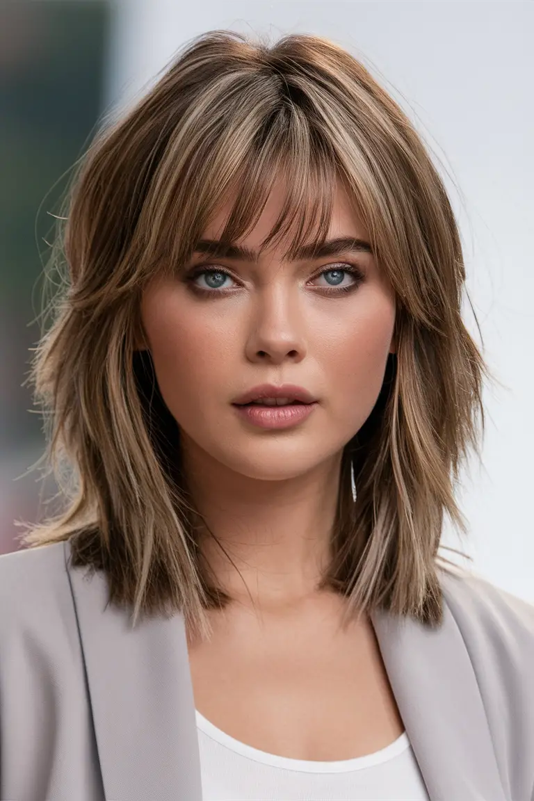 22 Stunning Medium Layered Haircuts for Women
