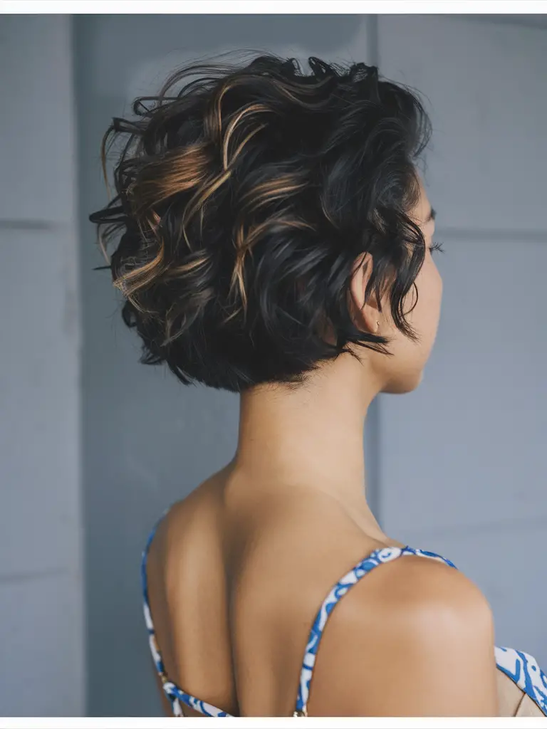 21 Ideas for Short Curly Hair with Layers 2025 – Messy Bob, Bangs, and ...