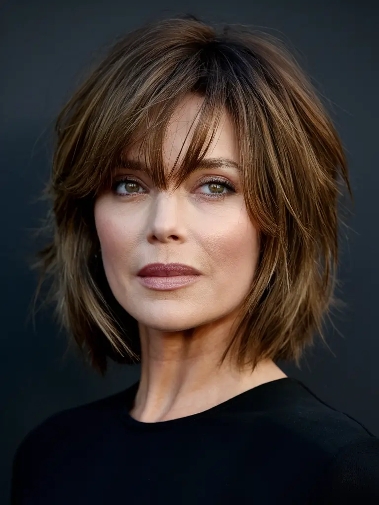 Top 20 Hairstyle Ideas for Square Faces in 2025 – Best Bangs, Short ...