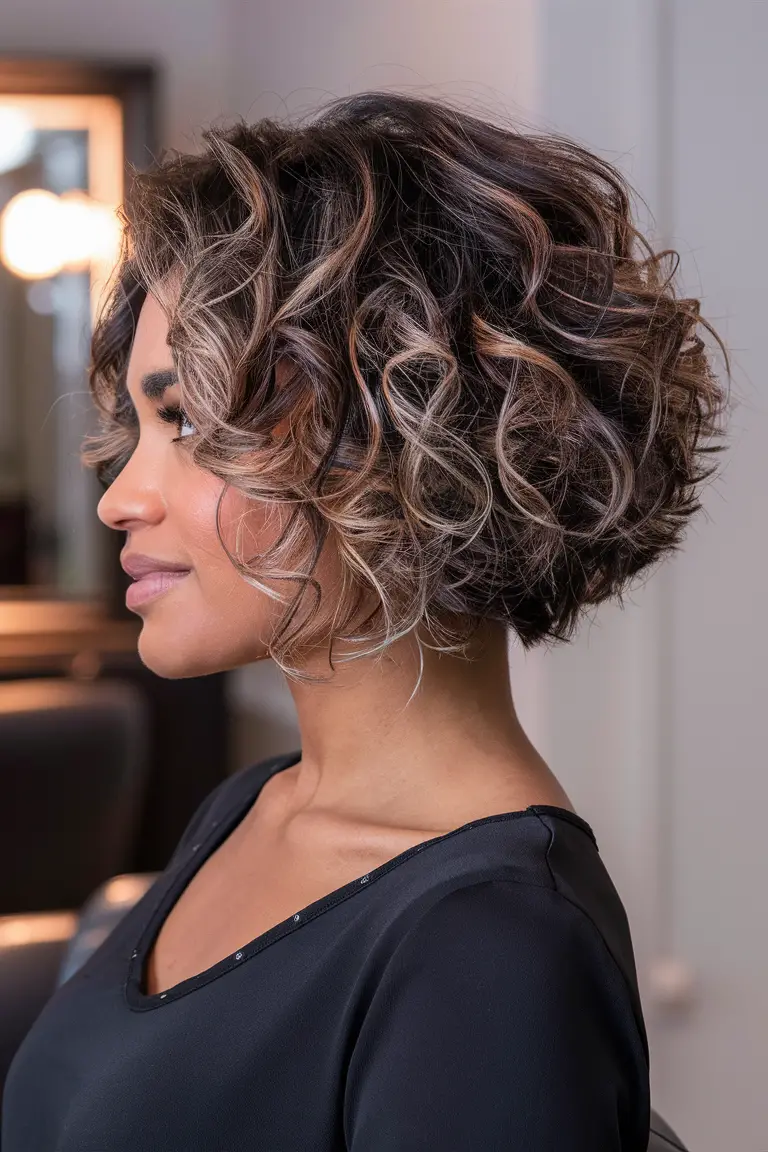20 Stunning Short Curly Haircuts for 2025: Perfect for Round Faces ...