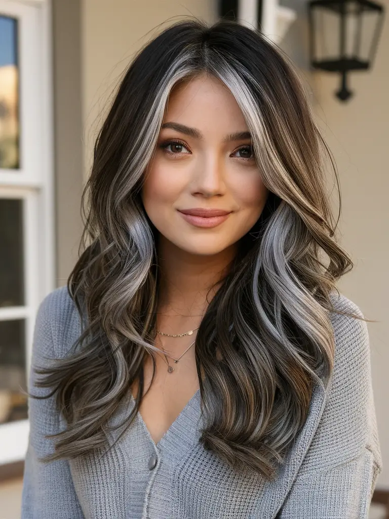 20 Best Hair Color Ideas for Graying Hair: Highlights, Brunettes, Low ...