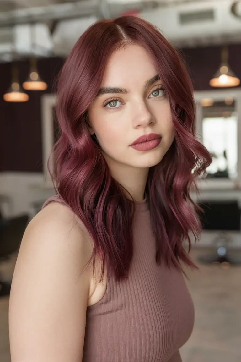 17 Cherry Cola Hair Color Ideas for Brunettes, Curly Styles, Highlights ...