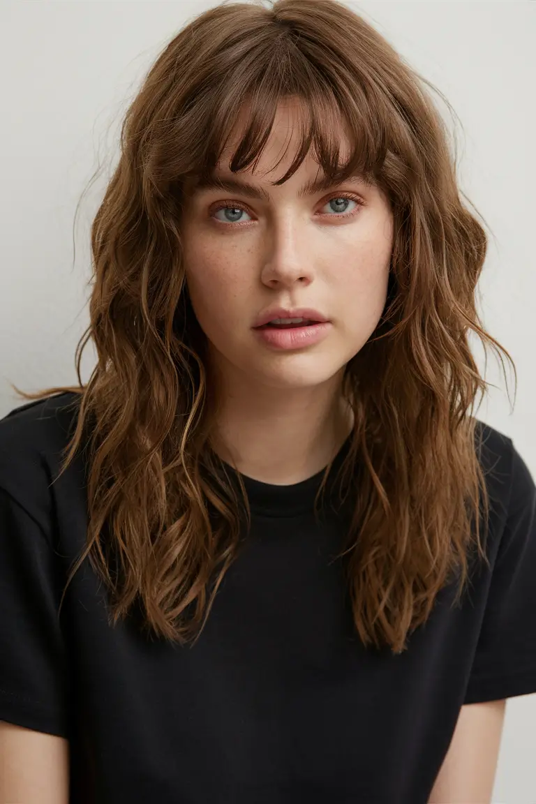 20 Super Wispy Bangs Ideas for Long, Medium, Short Hair – Curly ...