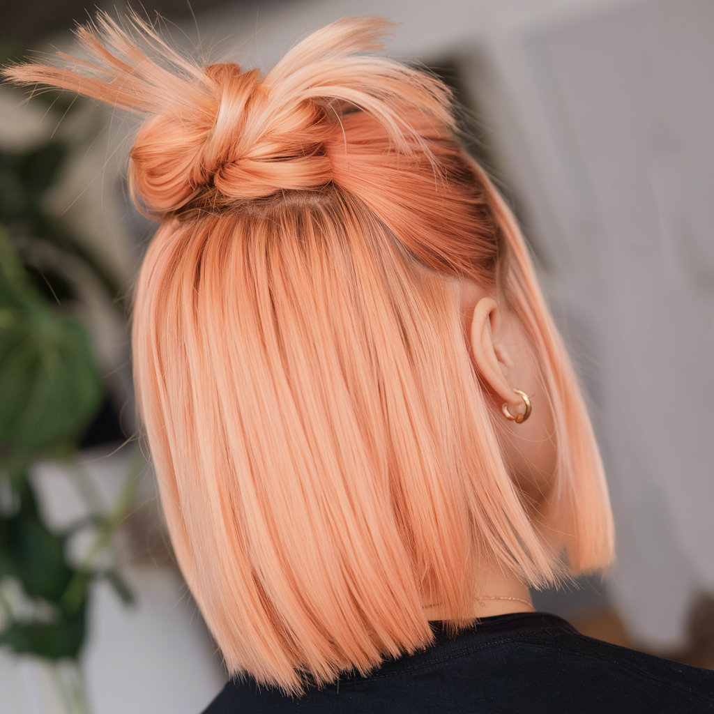 20 Peach Hair Color Ideas for 2025: From Rose Gold to Pastel, Dark ...