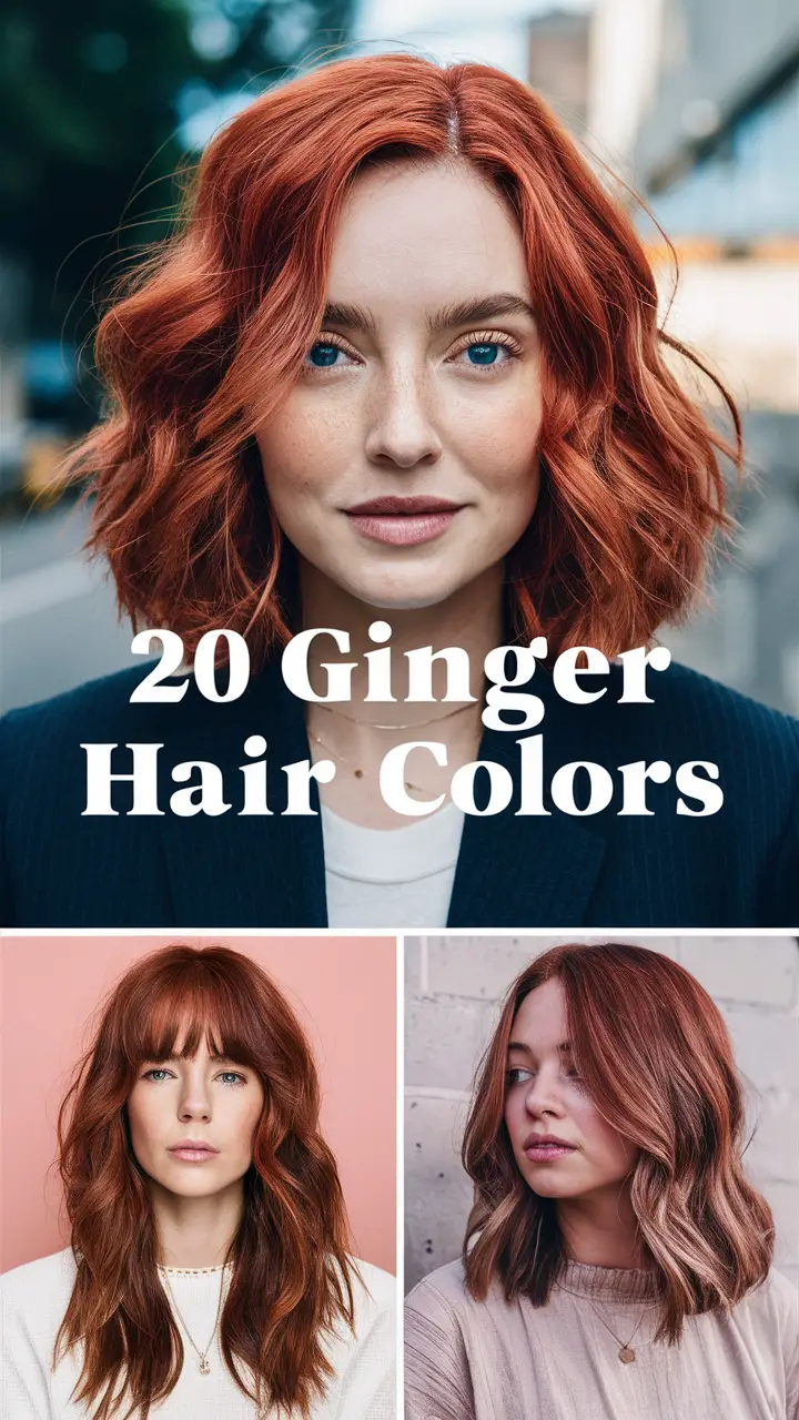20 Stunning Ginger Hair Color Ideas for 2025: Trends, Styles, and Tips ...
