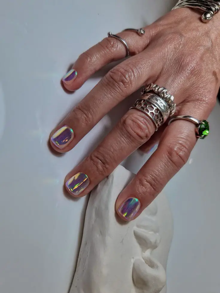 20 Stylish Nail Color Ideas for Women Over 60 - Trendy Looks for Short ...