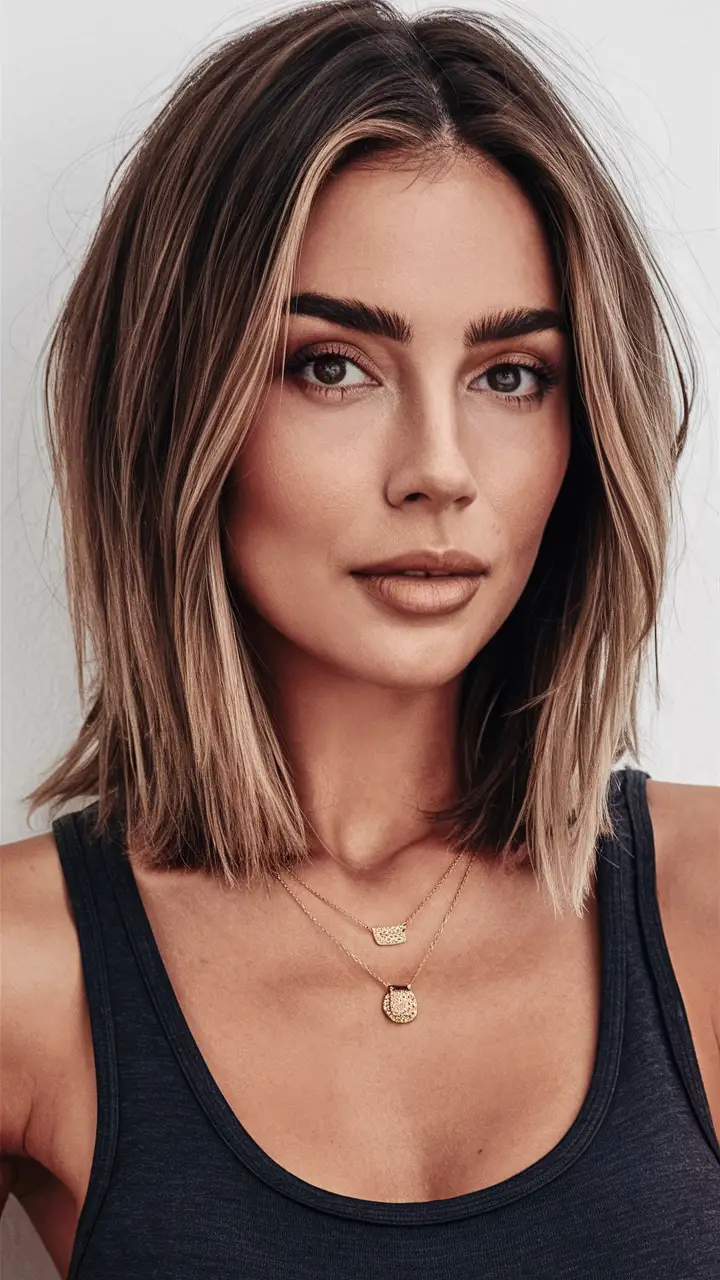 21 Trendy Haircuts for Medium Hair with Layers, Bangs, and Face-Framing ...