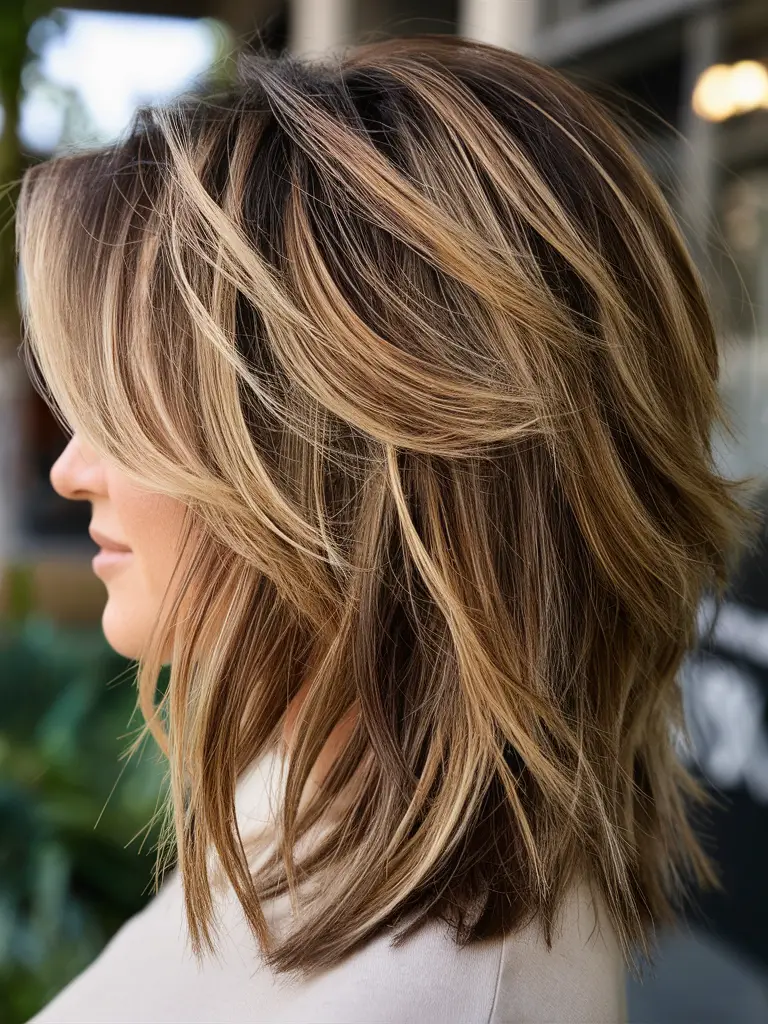 20 Medium Length Haircut Ideas with Layers | Bangs, Wavy, Messy, and ...