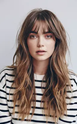 20 Curtain Bangs Side Part Ideas: Long, Wavy, Medium, Curly Haircuts ...