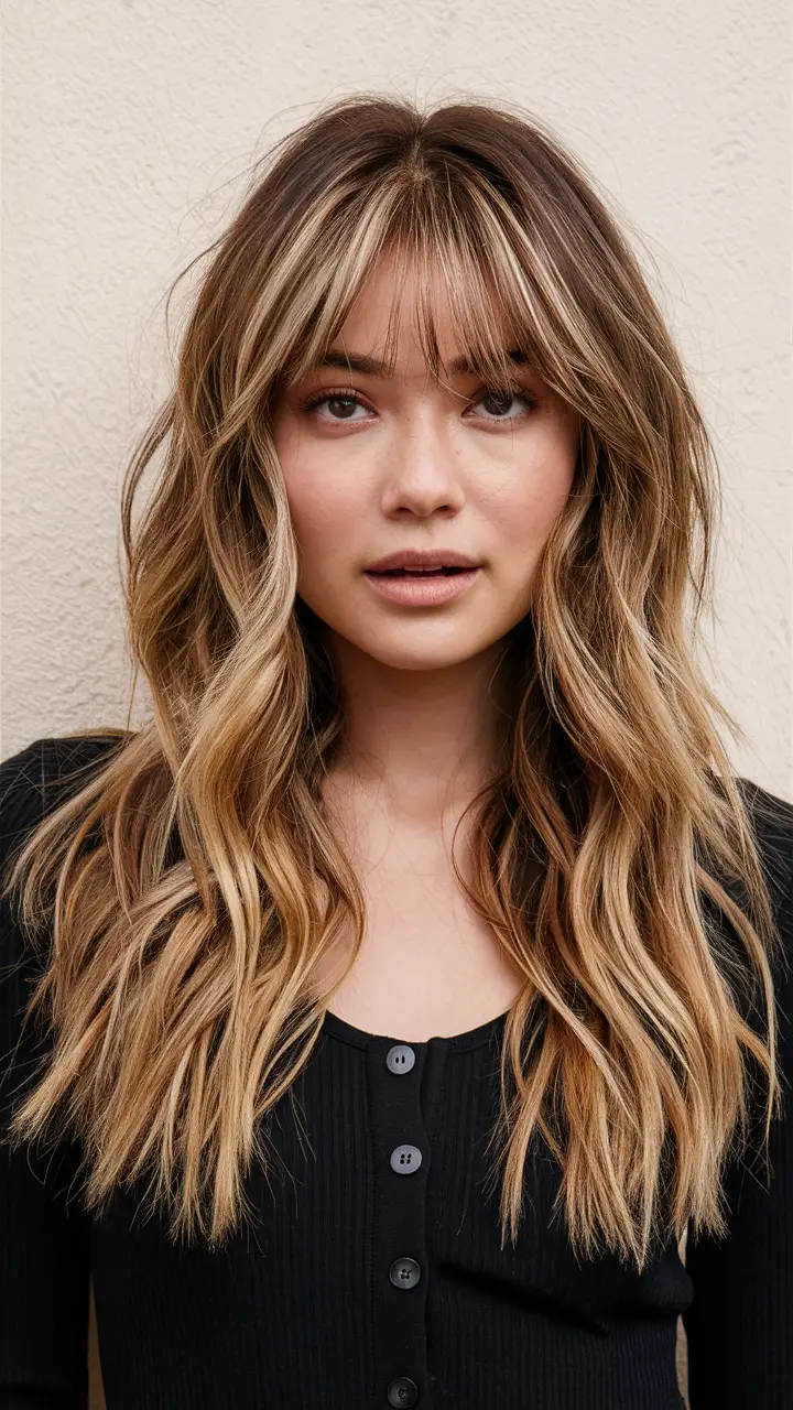 20 Curtain Bangs Side Part Ideas: Long, Wavy, Medium, Curly Haircuts ...