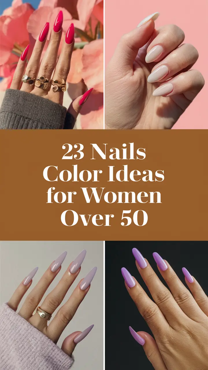 23 Stylish Nail Color Ideas for Women Over 50 in 2025
