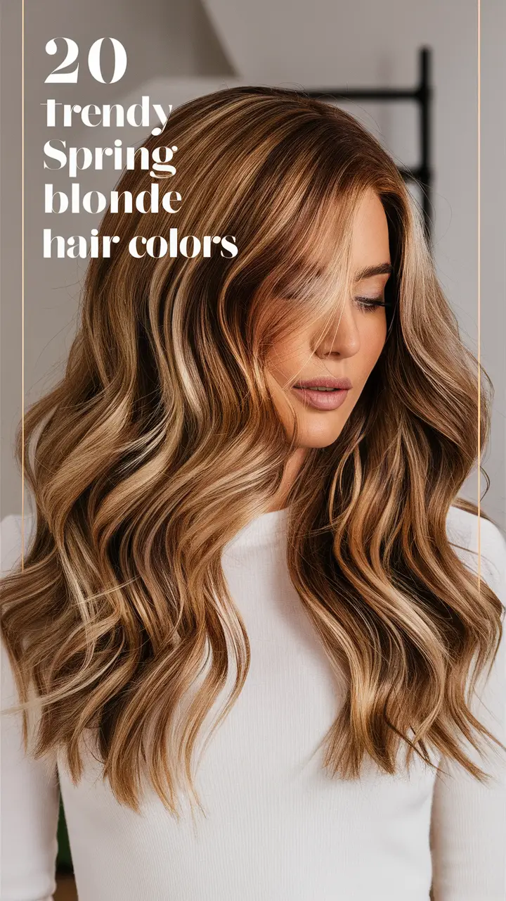 20 Trendy Spring Blonde Hair Colors Ideas for 2025: Balayage, Highlights & Cute Styles