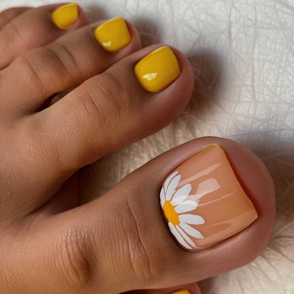 21 Spring Toe Nail Ideas 2025 for Cute, Simple, and Trendy Designs ...