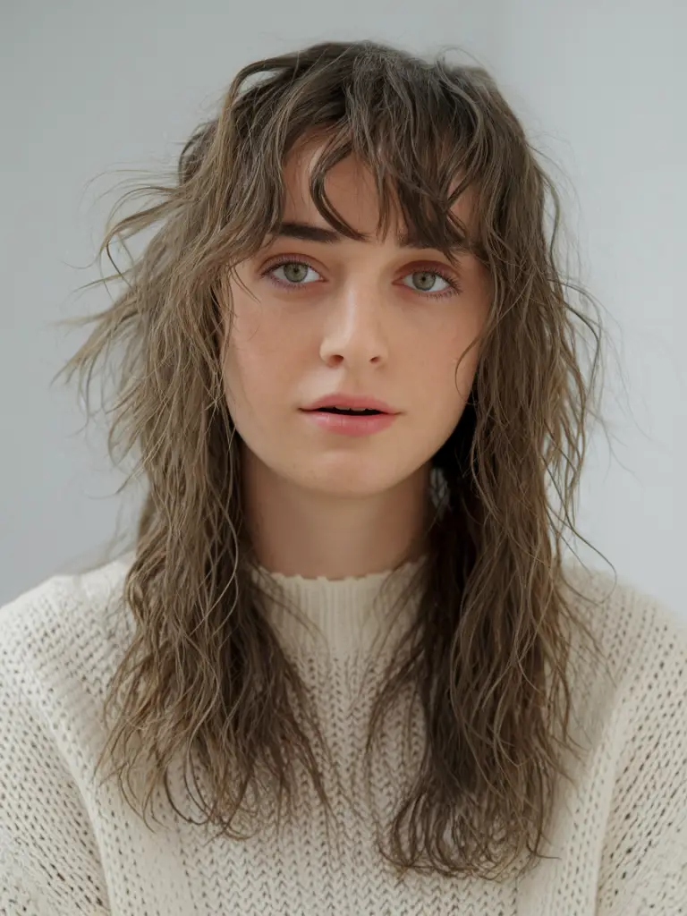 21 Long Choppy Layers Haircuts Ideas for Women – Shaggy, Bangs, Curtain ...