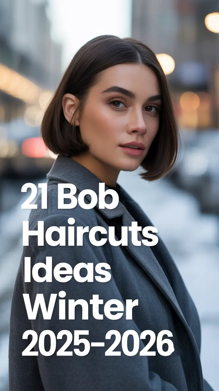 Bob Haircuts Winter 2025 - Trendy, Cozy, Wearable Cuts
