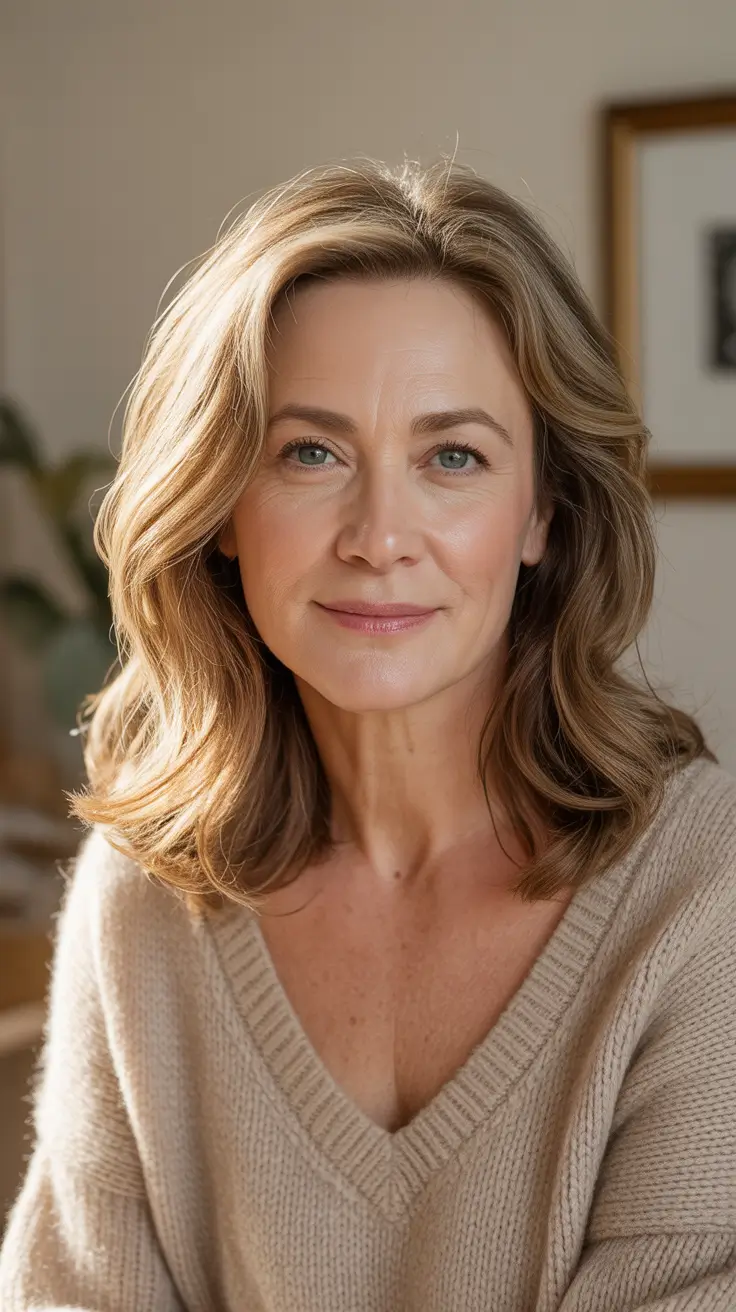 Winter Hairstyles & Color for Women Over 50 2025-2026