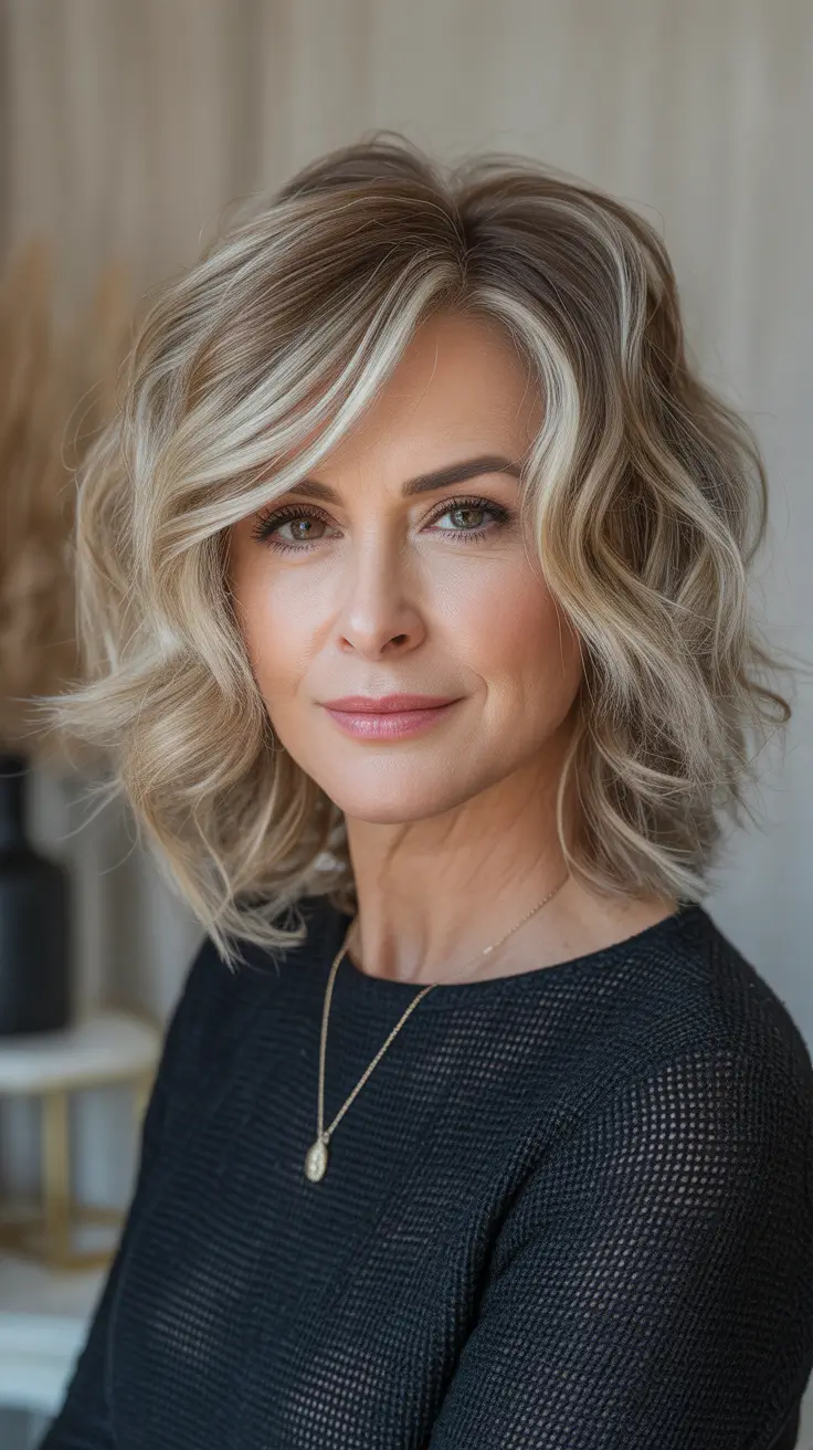 Winter Hairstyles & Color for Women Over 50 2025-2026