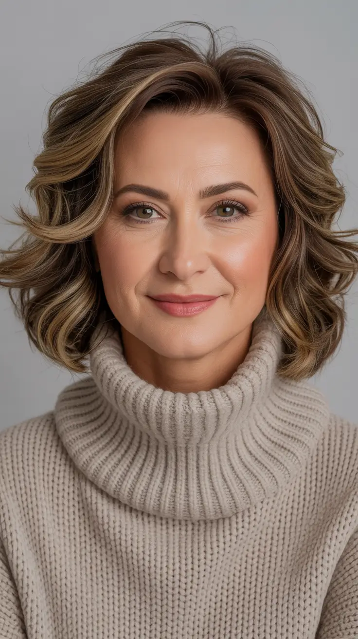 Winter Hairstyles & Color for Women Over 50 2025-2026