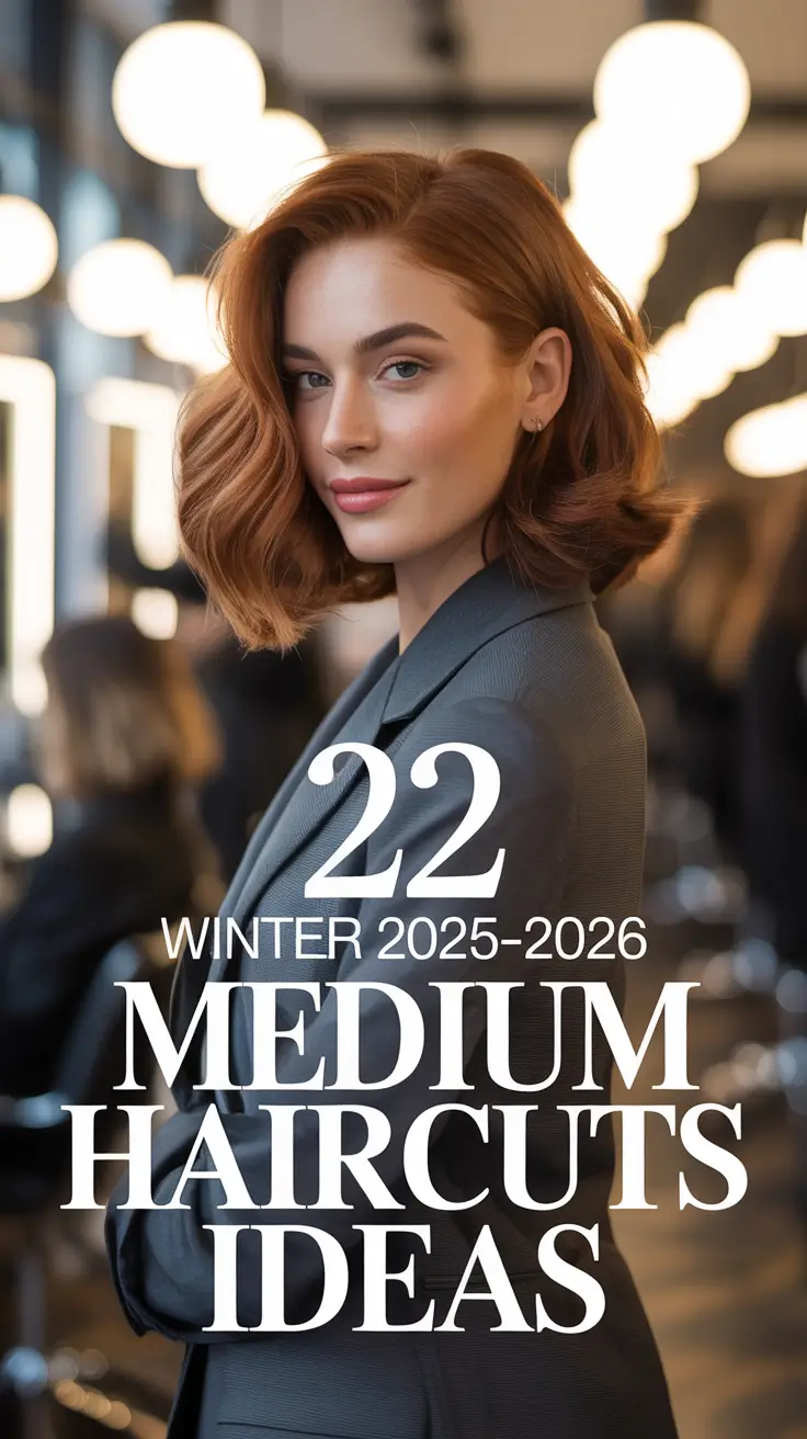 Winter 2025–2026 Medium Haircuts ideas with Shoulder Length and Aespa ...