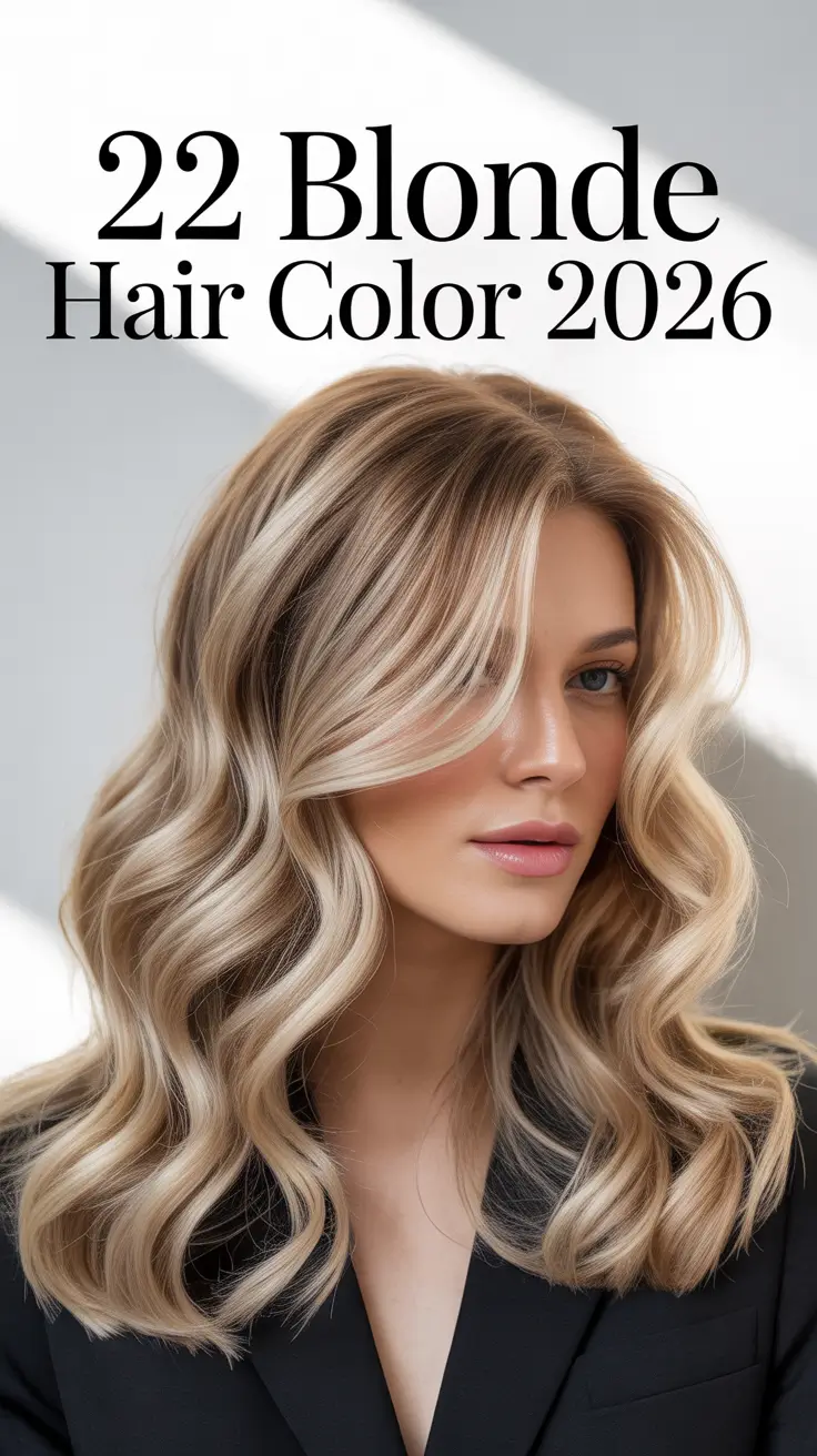 Blonde Hair Color 2026 — Platinum, Honey, and Caramel Blonde Ideas for ...