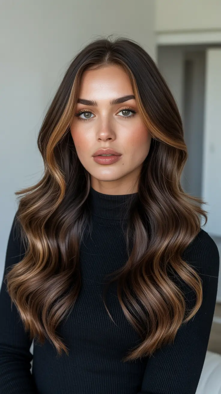 Rich Chocolate Brown Hair Color 2026 - Balayage, Highlights, and Shades ...