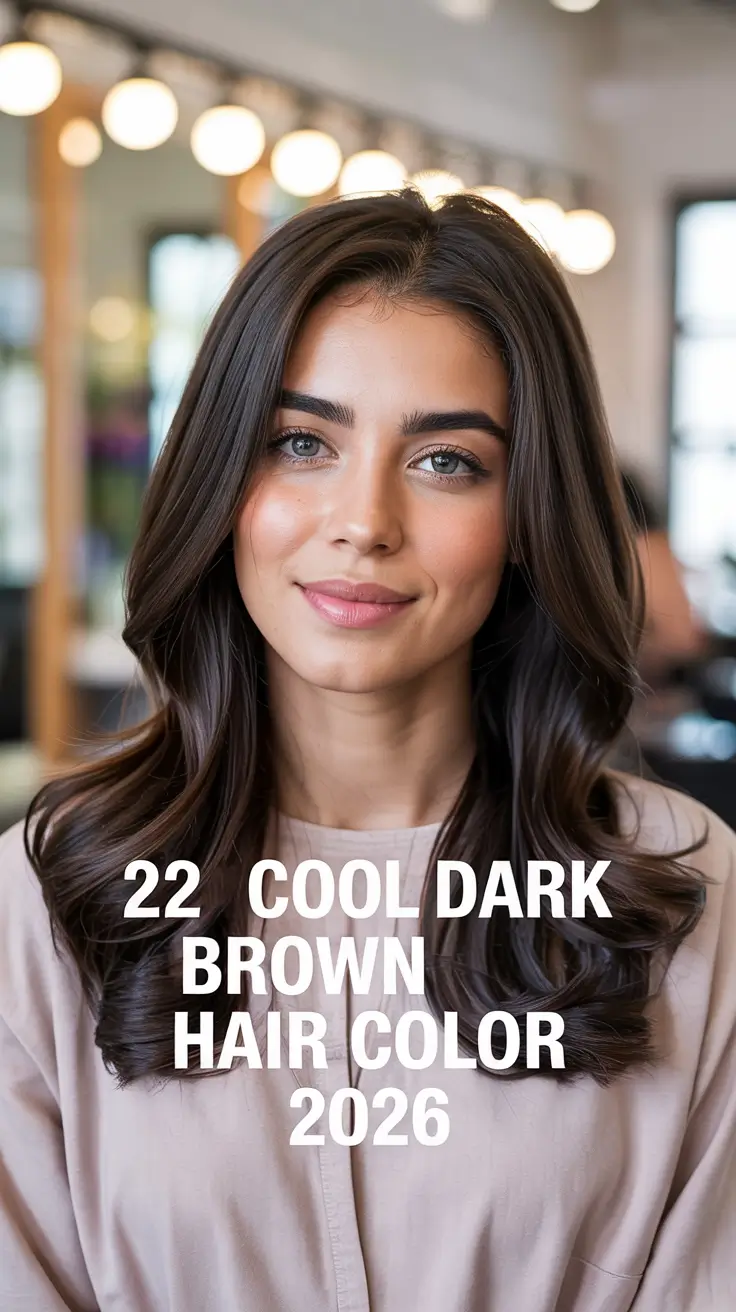 Cool dark brown hair color 2026 ideas — rich chocolate shades and ...