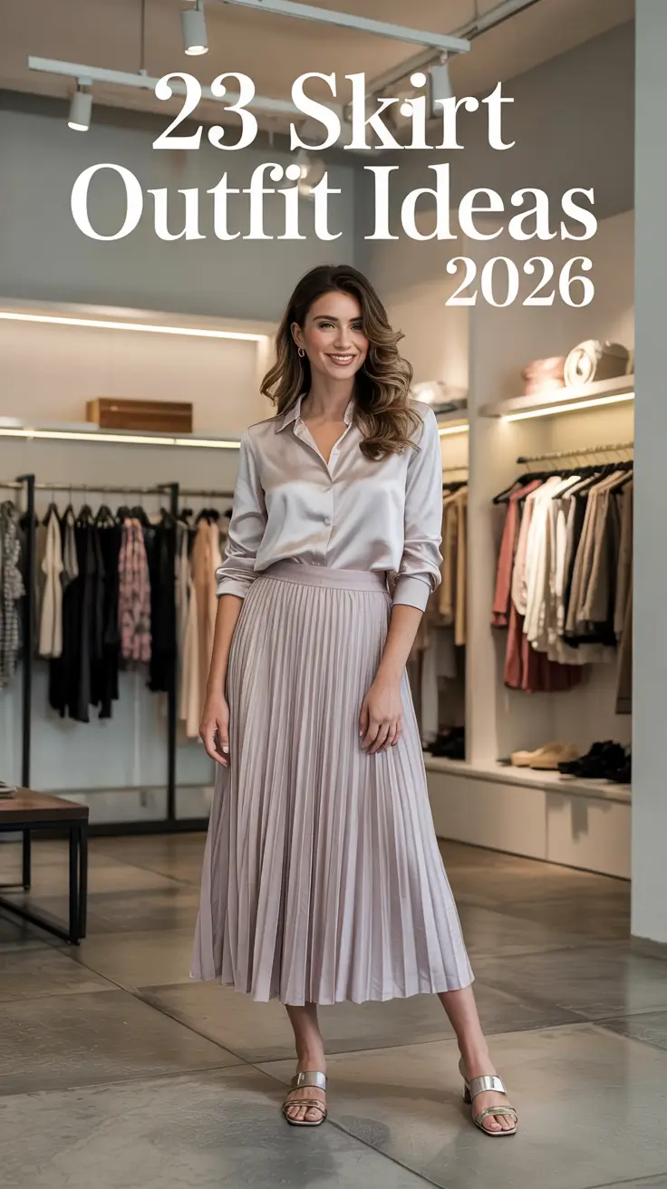 Skirt Outfit Ideas 2026 - Casual, Summer, Fall And Winter Looks