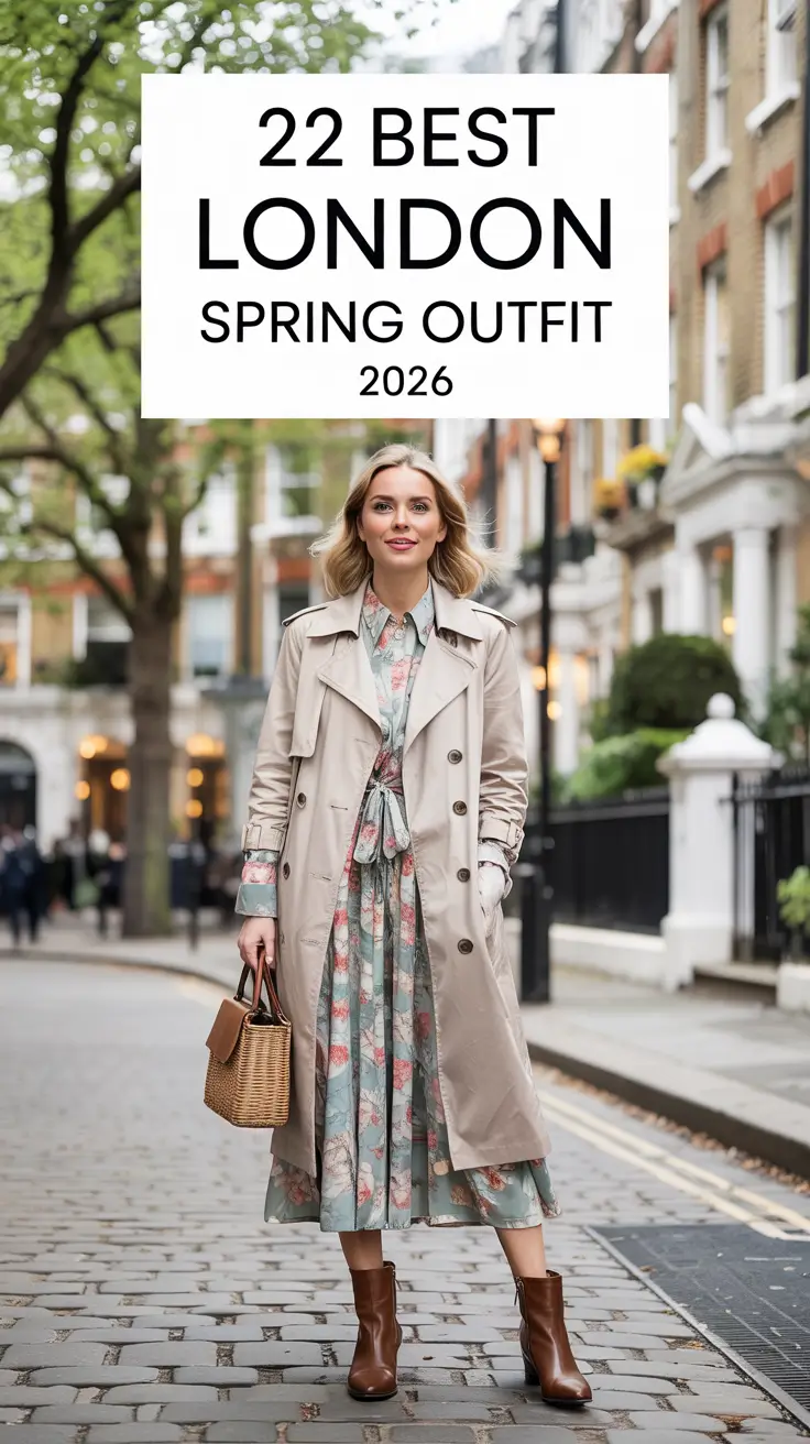 Best London Spring Outfit 2026 - London Spring Outfit Ideas And Packing ...