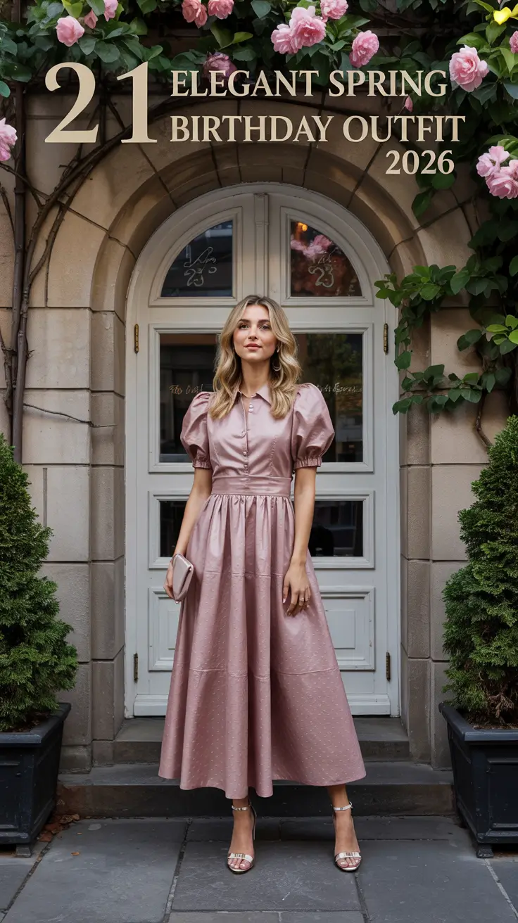 Elegant Spring Birthday Outfit 2026 - Classy Spring Birthday Outfit Ideas