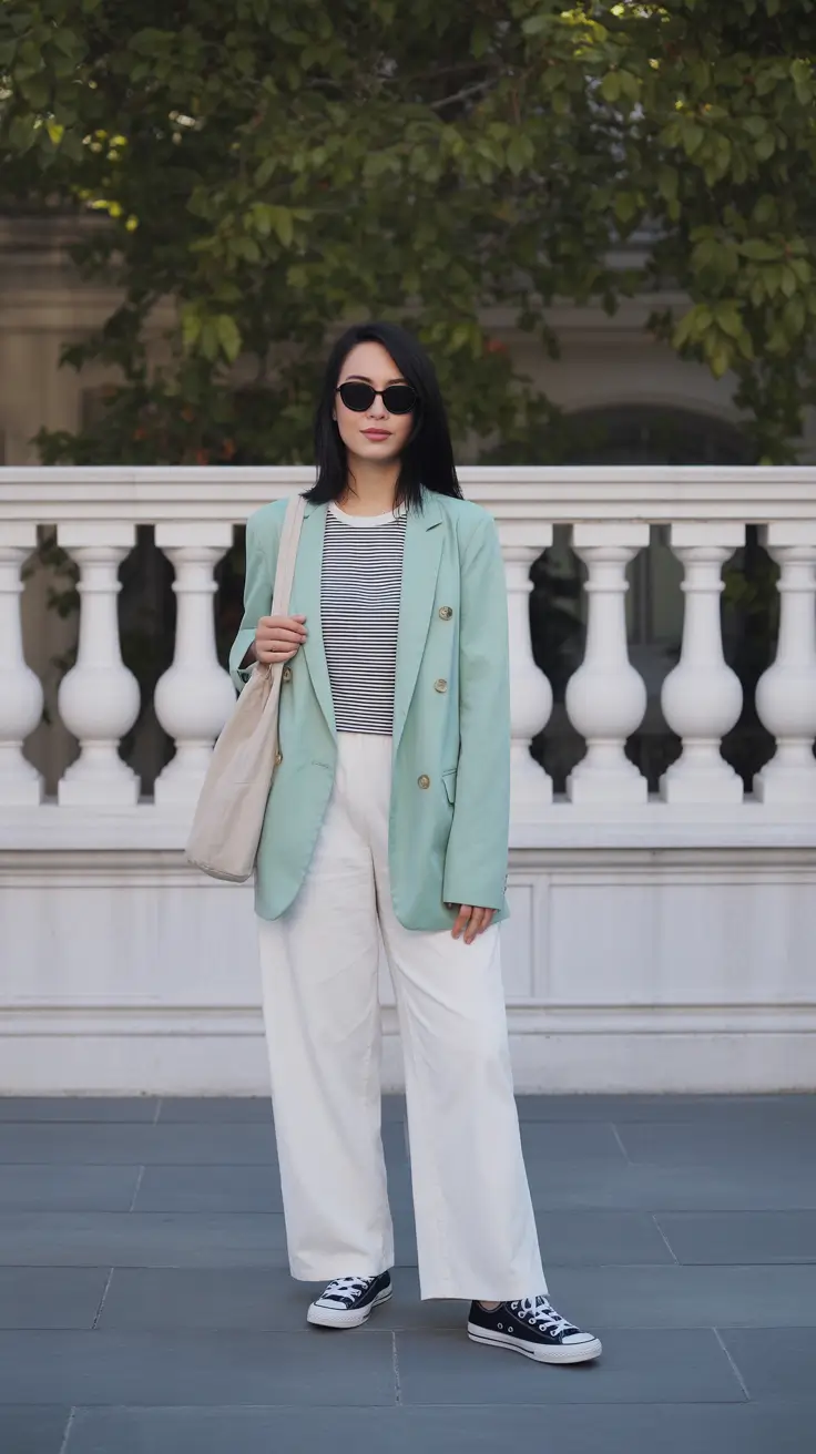 Trendy Spring Blazer Outfits 2026 - Chic Work And Casual Outfit Inspo