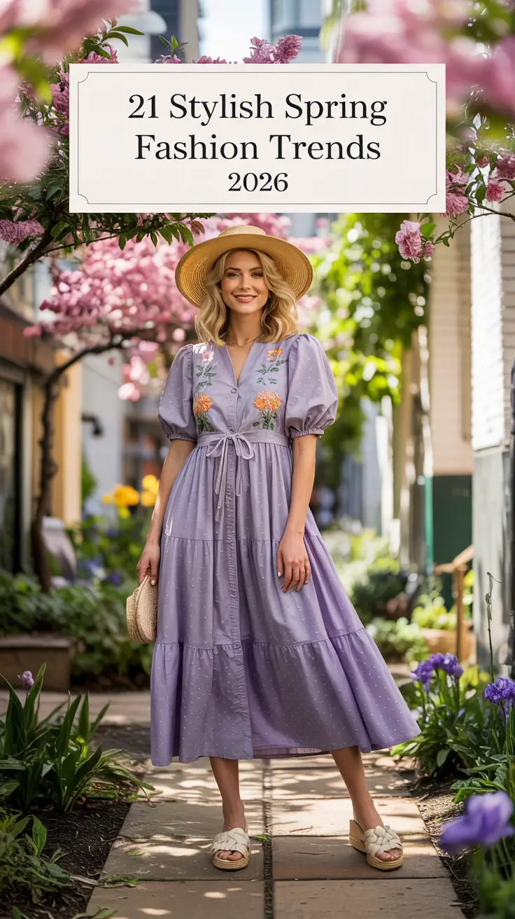 Stylish Spring Fashion Trends 2026 - Street Style Looks For Women