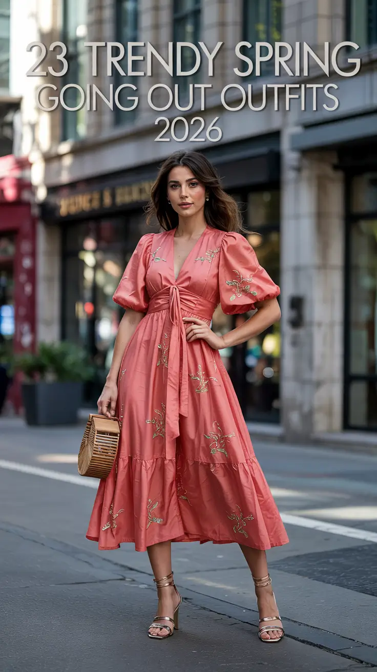 Trendy Spring Going Out Outfits 2026 | Night, Casual Club Styles
