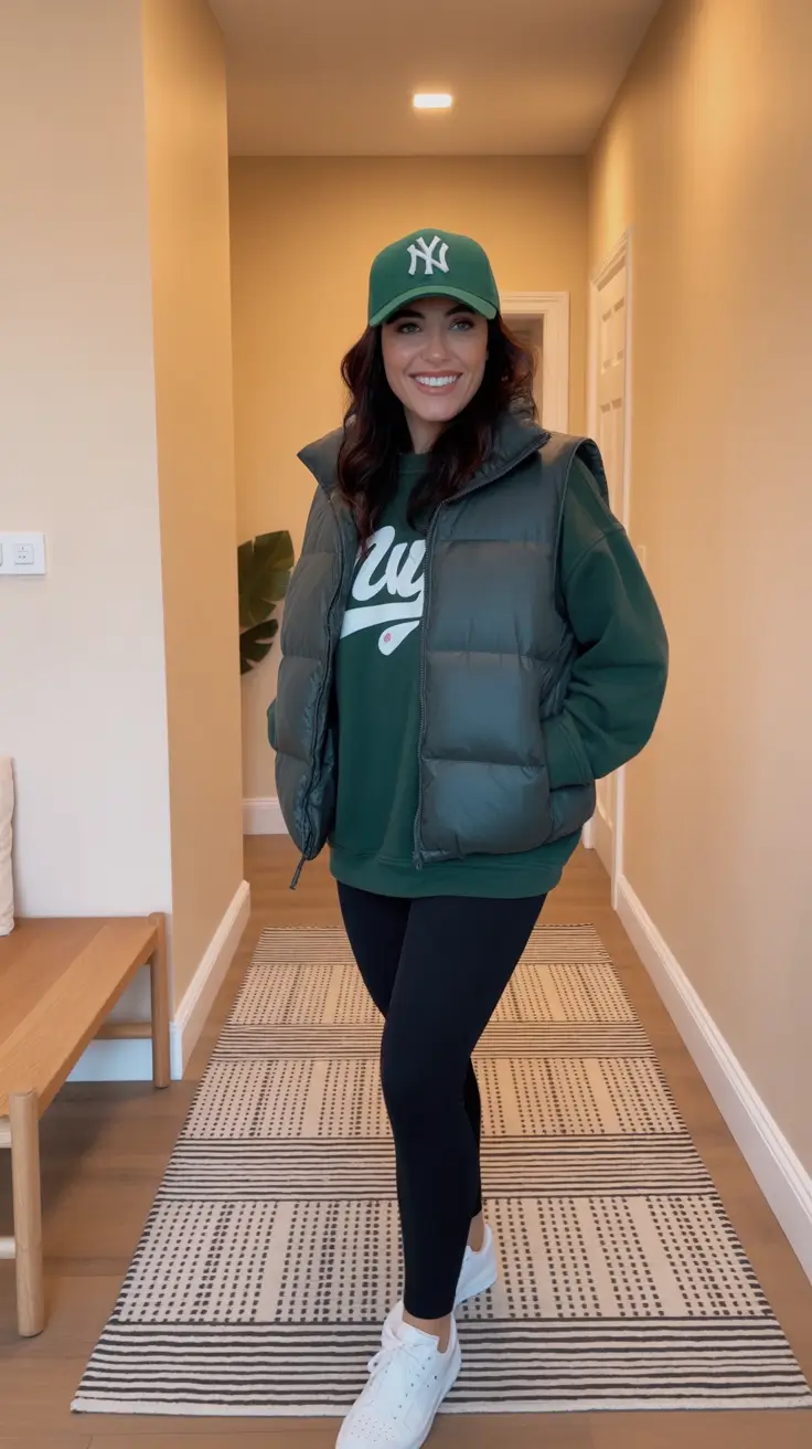 Best spring outfit with a cap idea 2026 – Casual baseball style for women