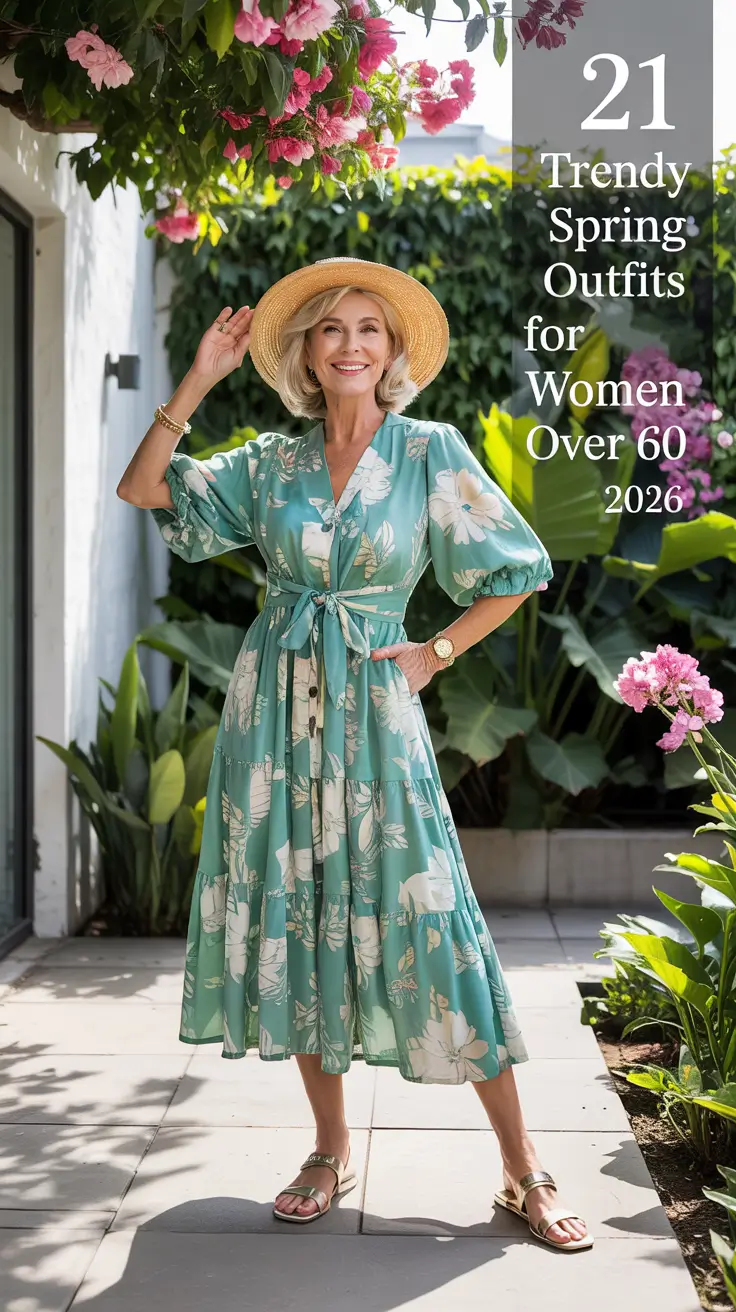 Trendy Spring Outfits For Women Over 60 2026 - Simple Classy Looks