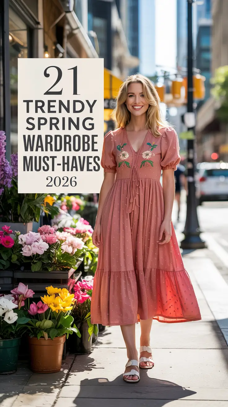 Trendy Spring Wardrobe Must-Haves 2026 - Spring Capsule Wardrobe Essentials
